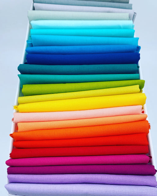 Individual Fat Quarters – Rainbow Stash