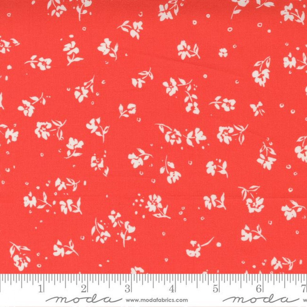 Little Dainties Geranium - Ladybird Crystal Manning for Moda Fabrics ...