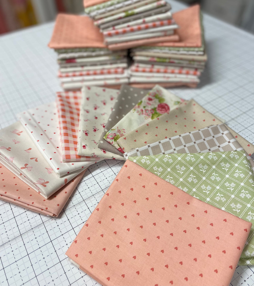 Shabby Chic Fat Quarter Bundle (11) - Moda & Friends – Rainbow Stash