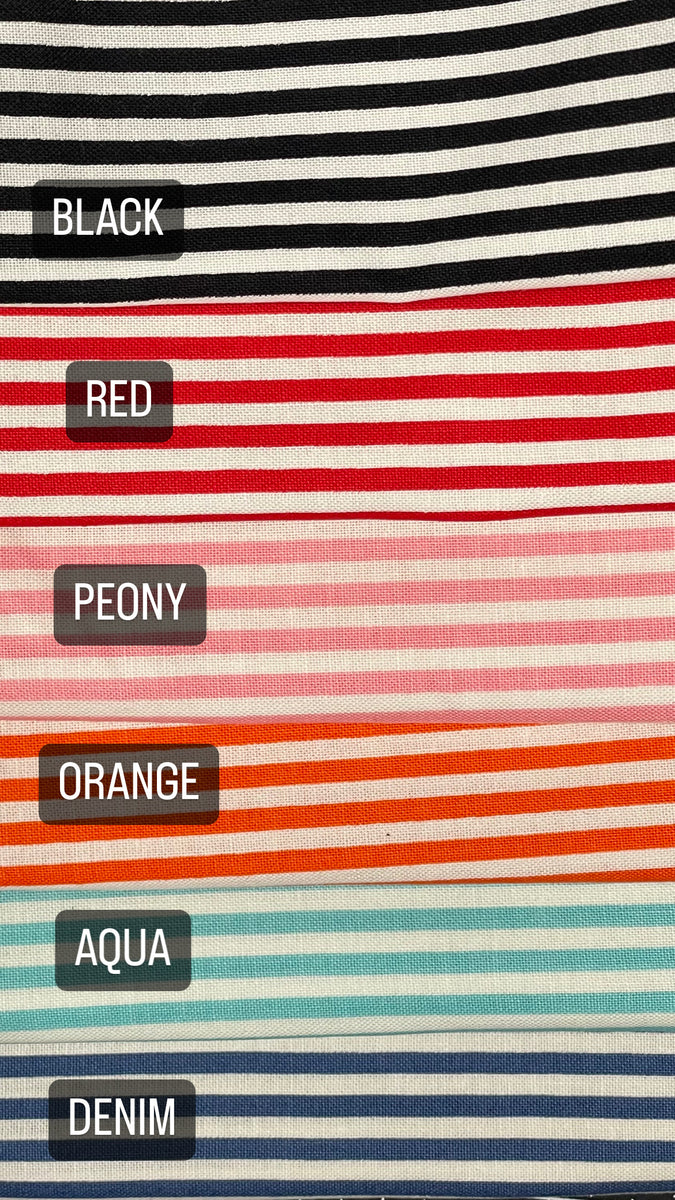 Riley Blake 1/8" Stripes Fat Quarter Bundle - Riley Blake Design ...