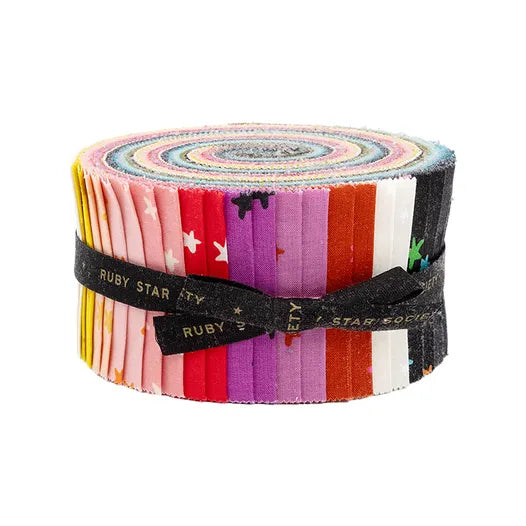New Starry Jelly Roll - Alexia Abegg Ruby Star Society – Rainbow Stash