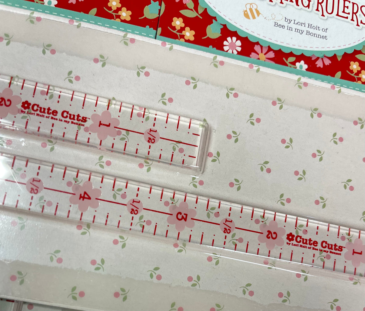 Cute Cuts 1/4” Marking Rulers Set - Lori Holt for RBD Design – Rainbow ...