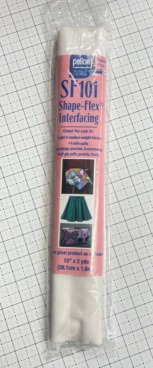 SHAPE FLEX SF101 2YD - PELLON FUSIBLE INTERFACING – Rainbow Stash