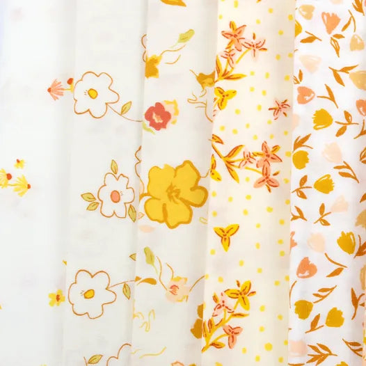 Amber Bloomcore Fat Quarter Bundle (10) - Art Gallery Fabrics – Rainbow ...