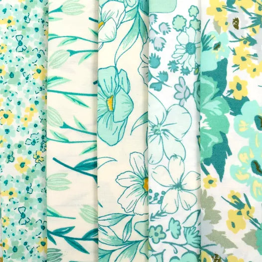 Lagoon Bloomcore Fat Quarter Bundle (10) - Art Gallery Fabrics ...