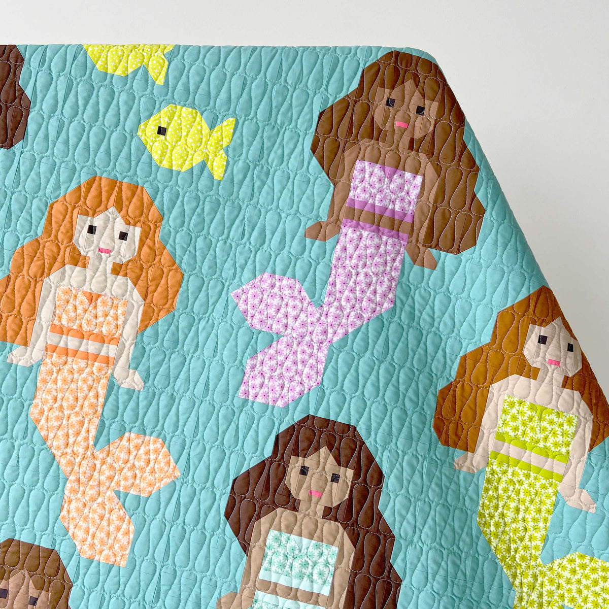 Mermaids Quilt Pattern - Elizabeth Hartman – Rainbow Stash