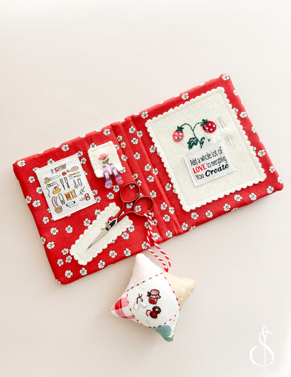 Minki's Needle Book Pattern - Minki Kim Sewing Illustration – Rainbow Stash