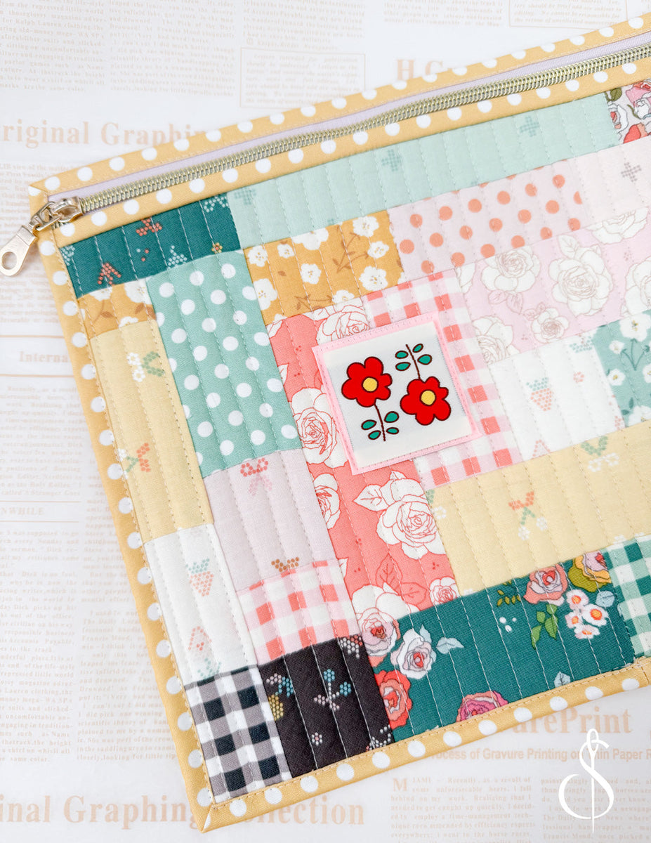 Minki Kim Camellia Woven Labels (8) - Minki Kim Sewing Illustration ...