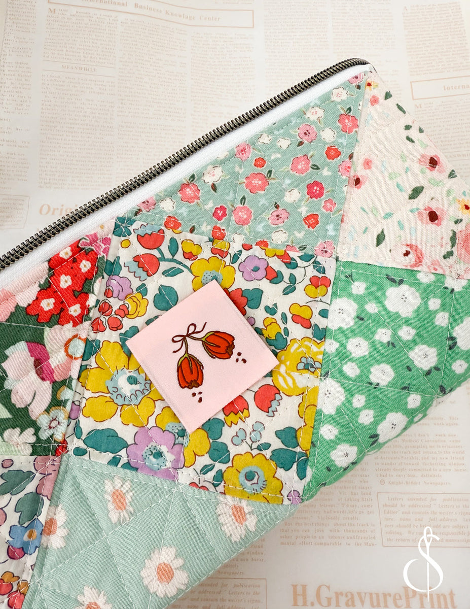 Minki Kim Tulip Woven Labels (8) - Minki Kim Sewing Illustration ...