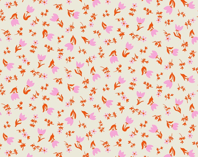 SMOL Tulips Calico Fat Quarter - Kimberly Kight Ruby Star Society ...