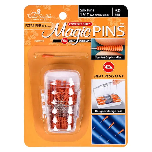 Silk Pins Extra Fine -Taylor Seville Magic Pins – Rainbow Stash Silk Pins Extra Fine -Taylor Seville Magic Pins – Rainbow Stash