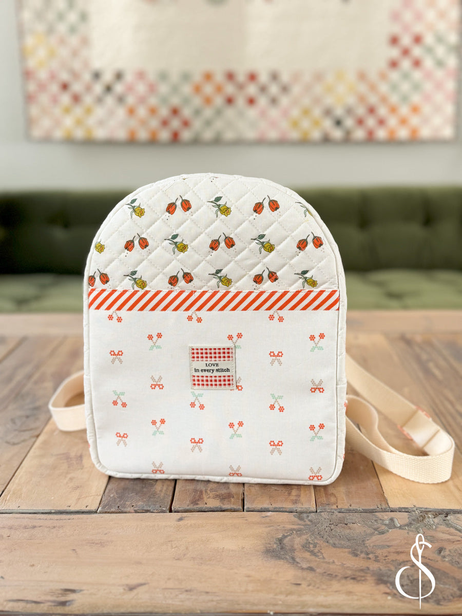 Sunsetridge Backpack Quilt Panel - Minki Kim Riley Blake Designs ...