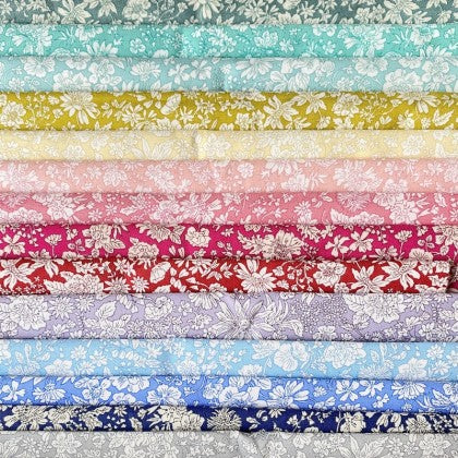 Emily Belle- Liberty Fabric Charm Squares – Rainbow Stash