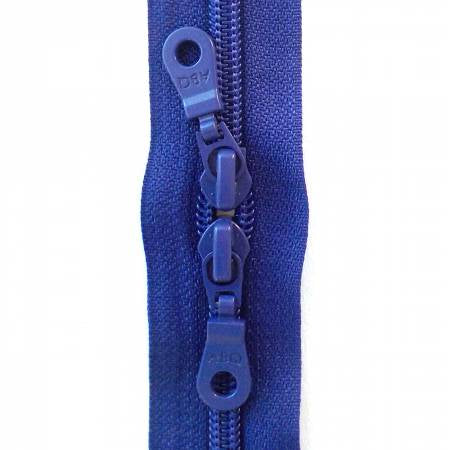 Zipper 30” Royal Blue Double Pull - ABQ Designs – Rainbow Stash